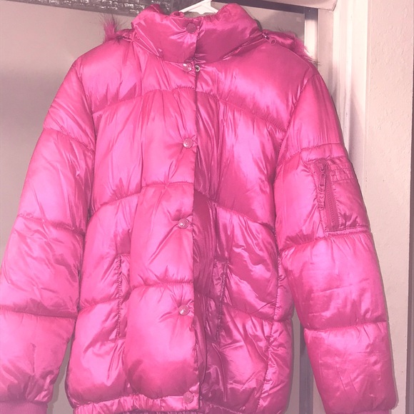 Justice | Jackets & Coats | New Pink Puffy Jacket | Poshmark